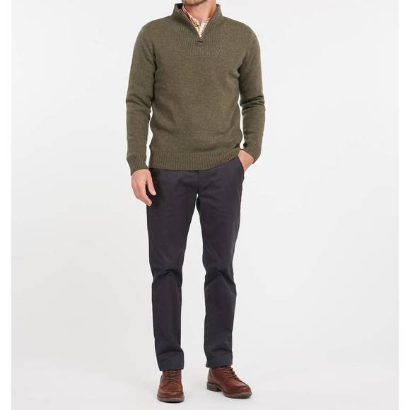 Barbour | Sweaters | New Barbour Mens Nelson Essential Half Zip Sweater ...